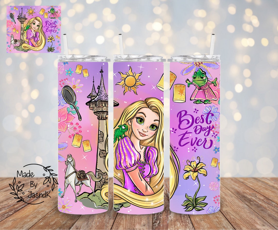 Tangled, Rapunzel, Tumbler, Tumbler Wrap 20 Oz Tumbler Sublimation, Png ...