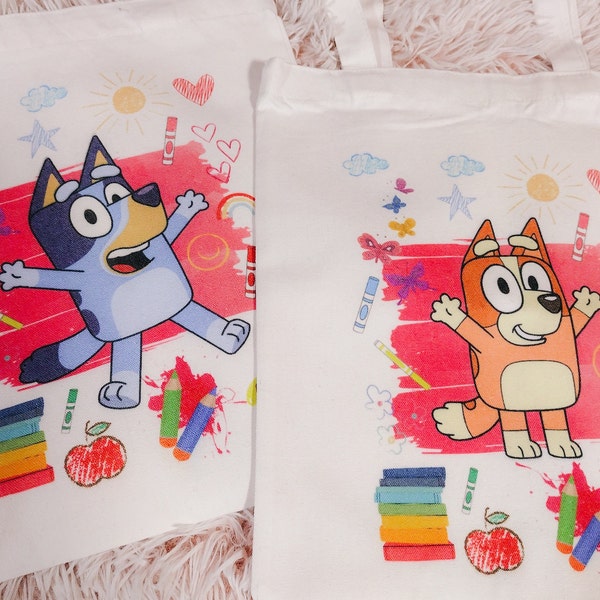 Back to School Bluey - Etsy