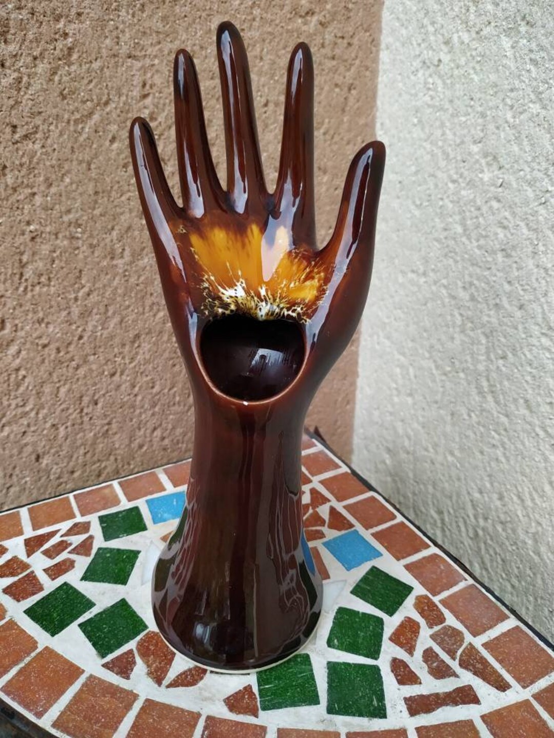 Hand Soliflore Baguier in Vintage Ceramic - Etsy