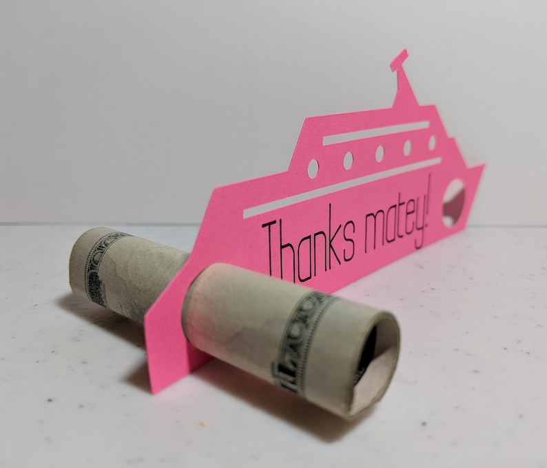 7 Pack Cruise Ship Money Holders / Tip Envelopes - Etsy