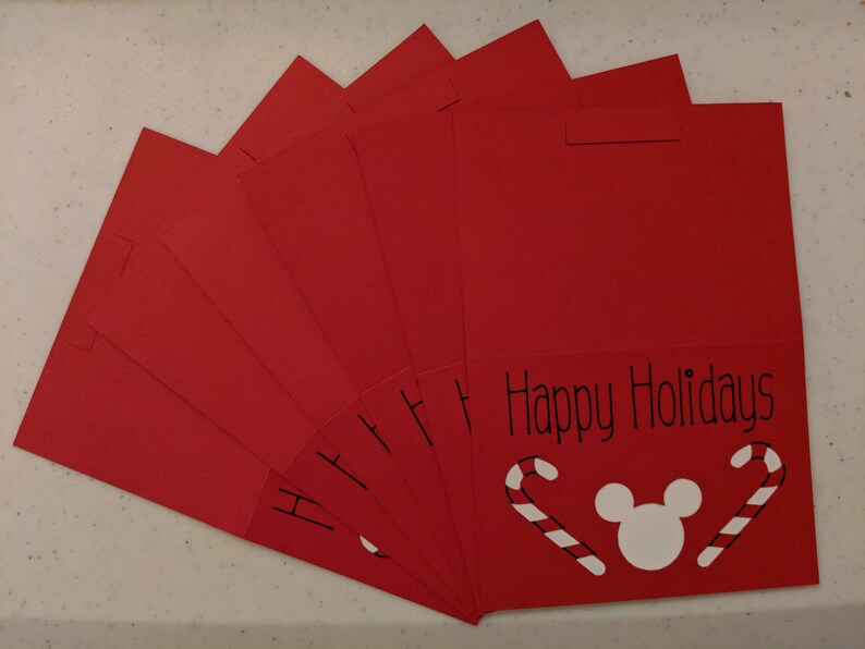 6 Pack Disney Mousekeeping Envelopes Holiday Themed - Etsy New Zealand