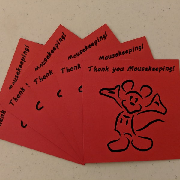 Mickey Mouse Tip Envelopes - Etsy