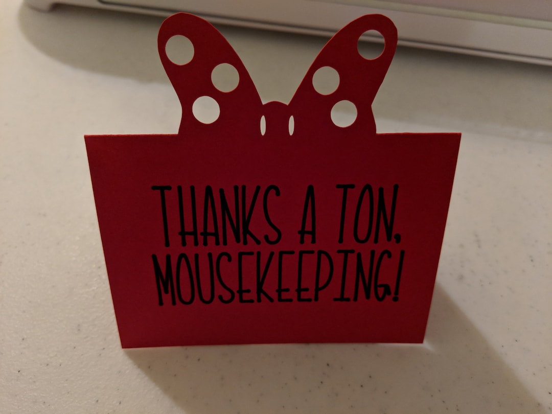 10 Pack Disney Mousekeeping Envelopes Minnie Inspired - Etsy