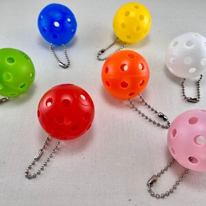 Set of 2 Mini Pickleball Bag Tag/pulls, Two Super Cute Mini Bag Tags ...