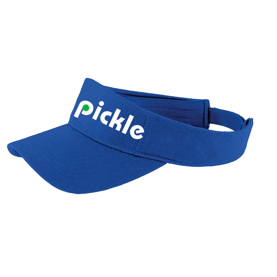 Pickle Design. Visors for Pickleball... Unique Pickleball Visor Pickleball Head Gear Fun Visor ...