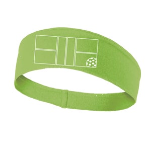 Pickleball Court Design Headband...pickleball Headbands Pickleball Head Gear Pickleball Clothing ...