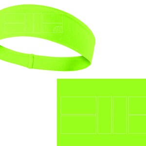 Pickleball Court Design Headband...pickleball Headbands - Etsy