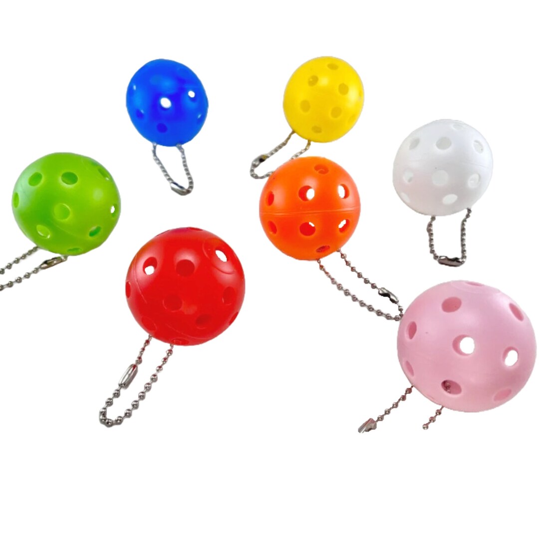 Set of 2 Mini Pickleball Bag Tag/pulls, Two Super Cute Mini Bag Tags ...