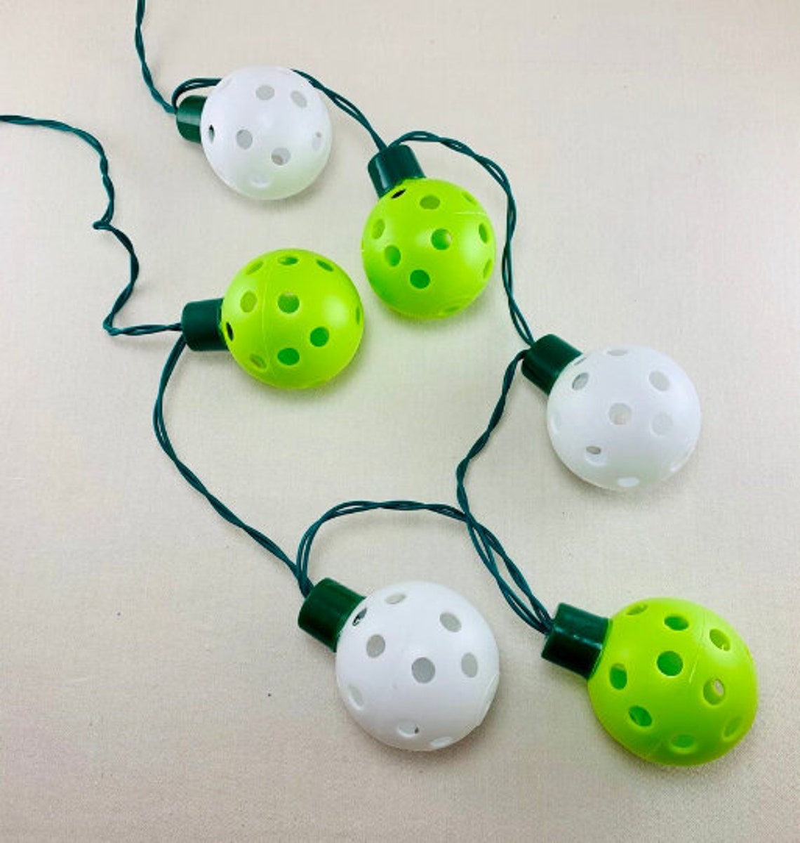 Mini Pickleball Necklace... Lights With 6 Different Modes - Etsy