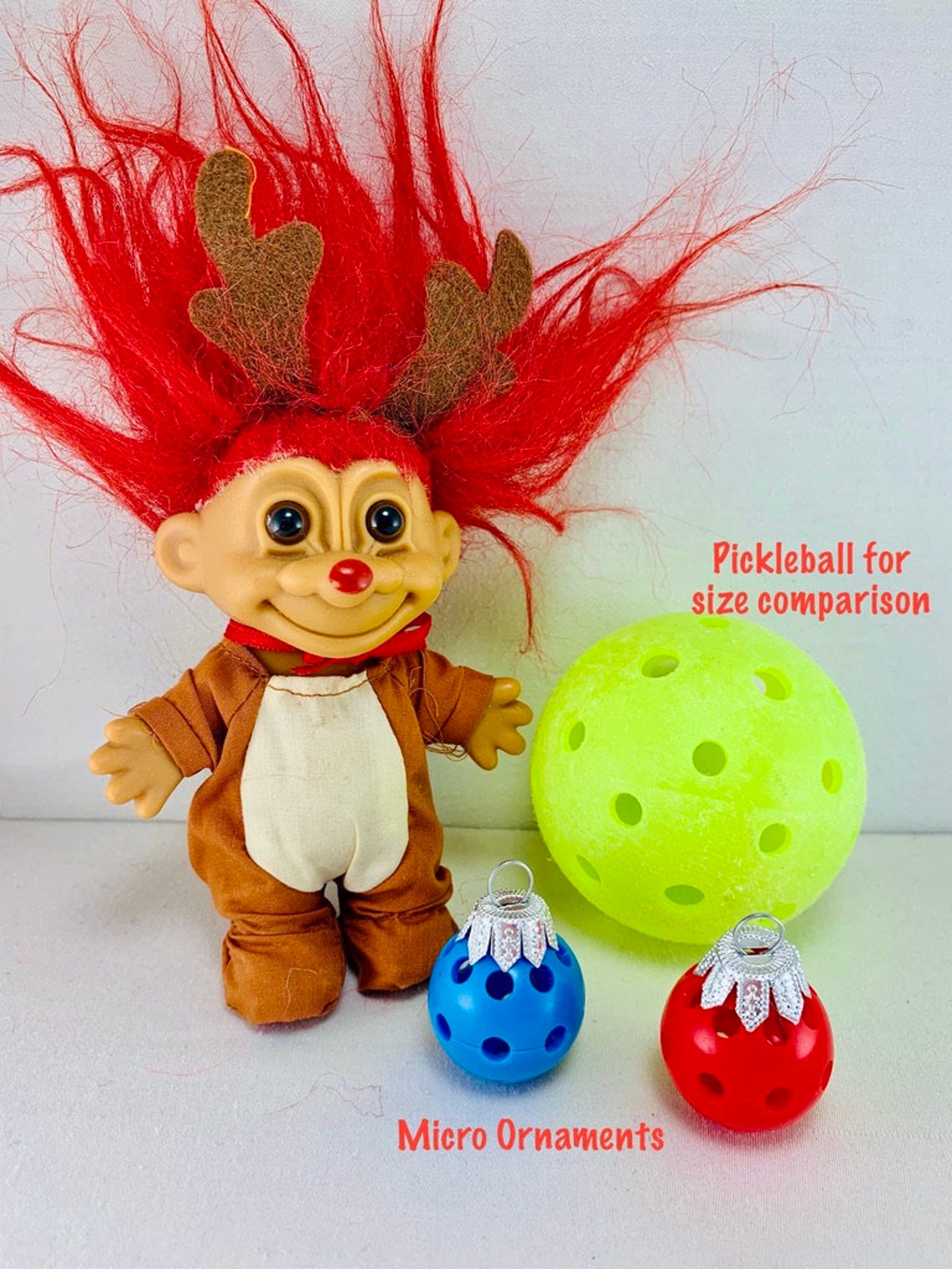 Mini Pickleball CHRISTMAS TREES ORNAMENTS Tabletop Pickleball - Etsy