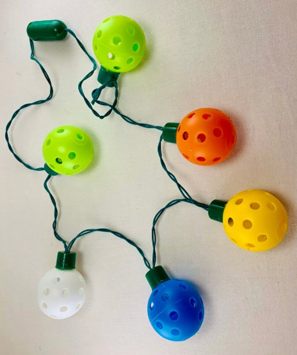 Mini Pickleball Necklace... Lights With 6 Different Modes - Etsy