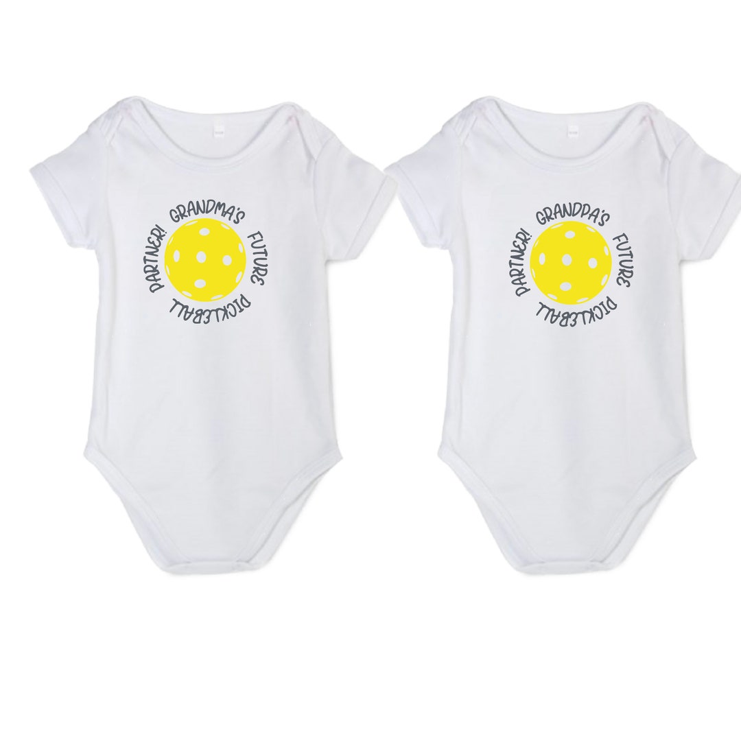 Future Grandma or Grandpa Pickleball Partner-pickleball Baby-short ...