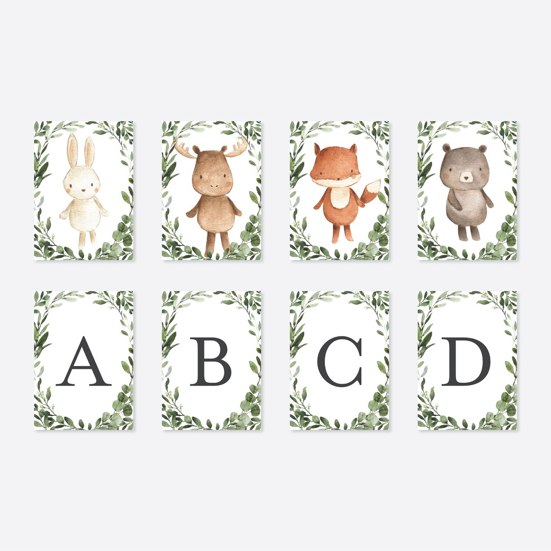 Woodland Birthday Party Banner, Woodland Animals Party Banner, Woodland ...