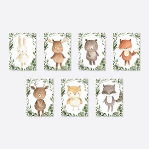 Woodland Birthday Party Banner, Woodland Animals Party Banner, Woodland ...