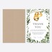 Sloth Birthday Thank You Note Sloth Thank You Note Sloth - Etsy
