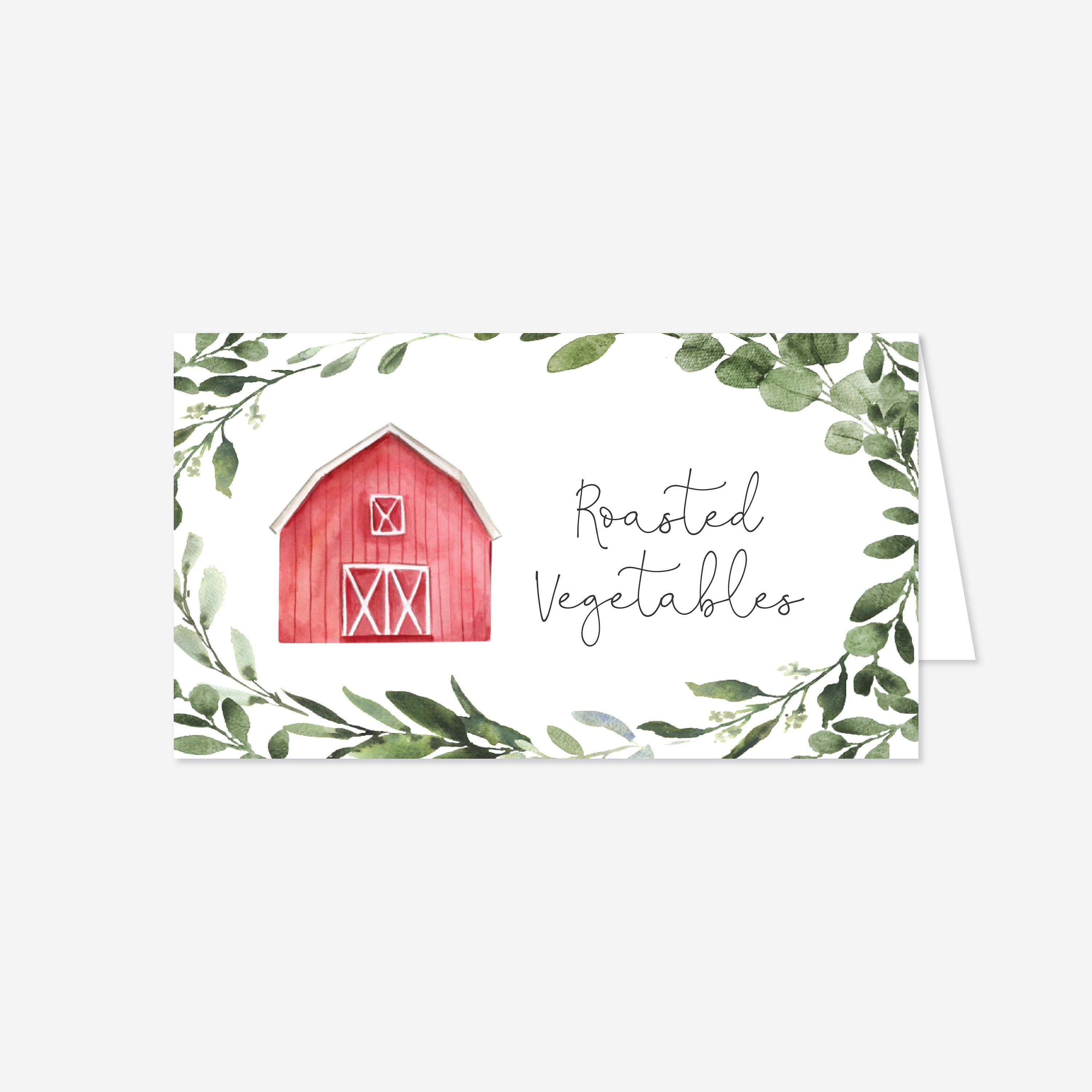 Farm Baby Shower Food Labels Farm Food Labels Farm Animal - Etsy