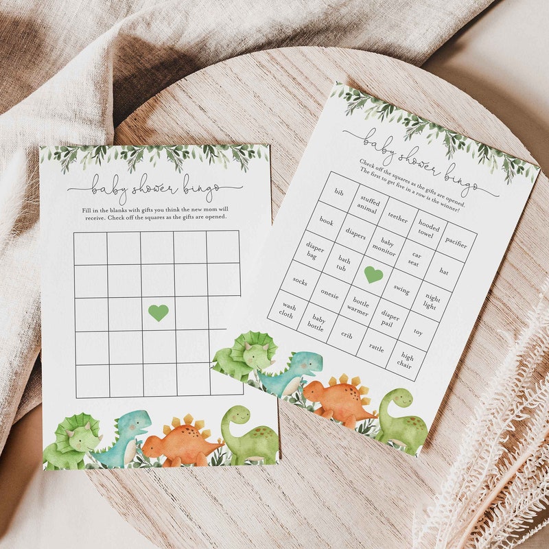 Baby Shower Bingo - Etsy