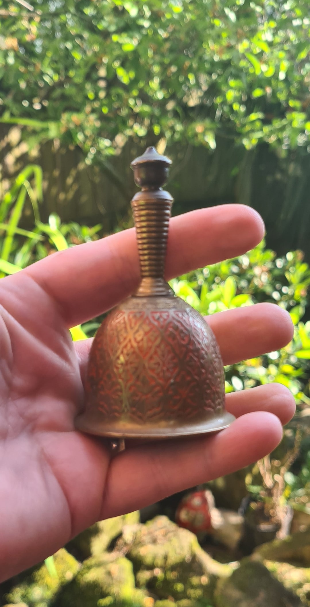 Antique Indian Brass Altar Summoning Ritual Bell Very Rare, Collectable ...