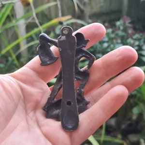 Antique Brass Cornish Pisky Pixie Door Knocker, Jack O Lantern Brass ...