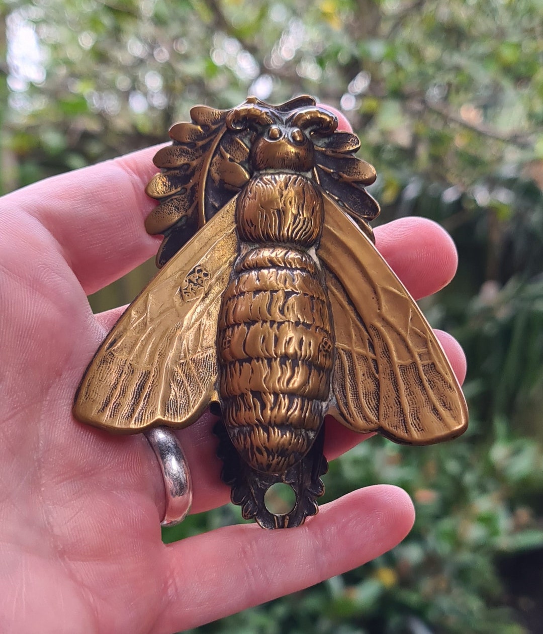 Antique Brass Extremely Rare Honey Bee Paperclip, Witchcraft, Pagan ...