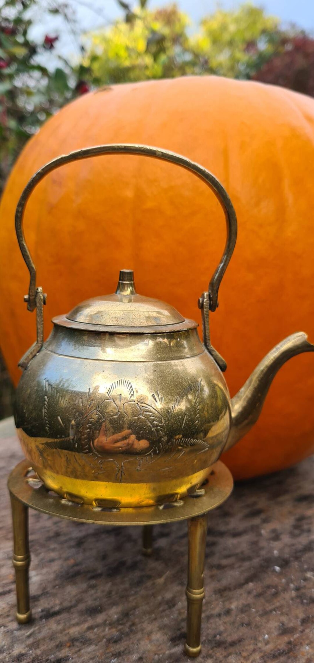 Vintage Brass Kitchen Witches Cauldron Kettle, Wiccan Cauldron ...