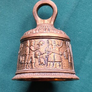 Vintage Brass Bell Bell, Santuary Bell, Summoning Bell, Altar Bell ...