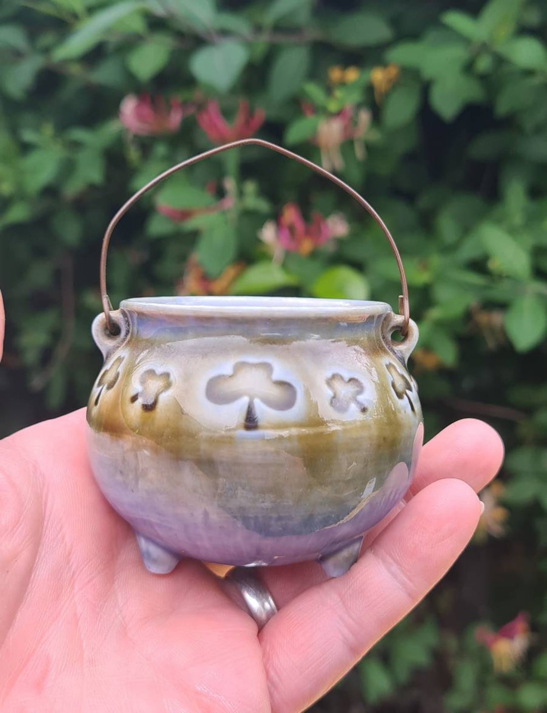 Vintage Celtic Witches Cauldron Wade Pottery Witchcraft - Etsy