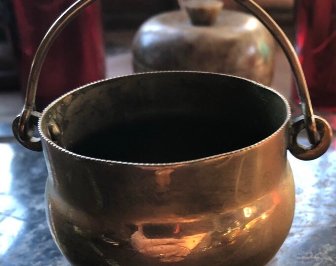 Vintage, Brass Cauldron, Pagan, Witchcraft, Witch, Altar, Incense ...