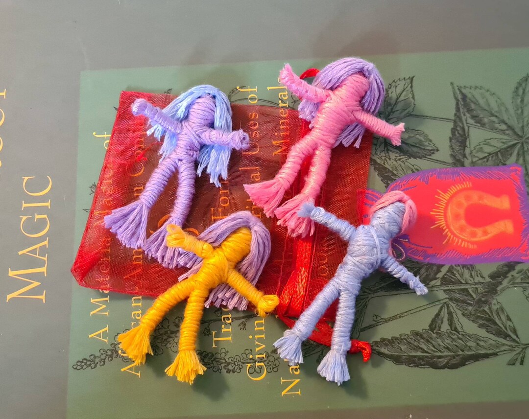 Traditional Worry Dolls, Trouble Dolls, Witchcraft, Pagan, Wiccan ...
