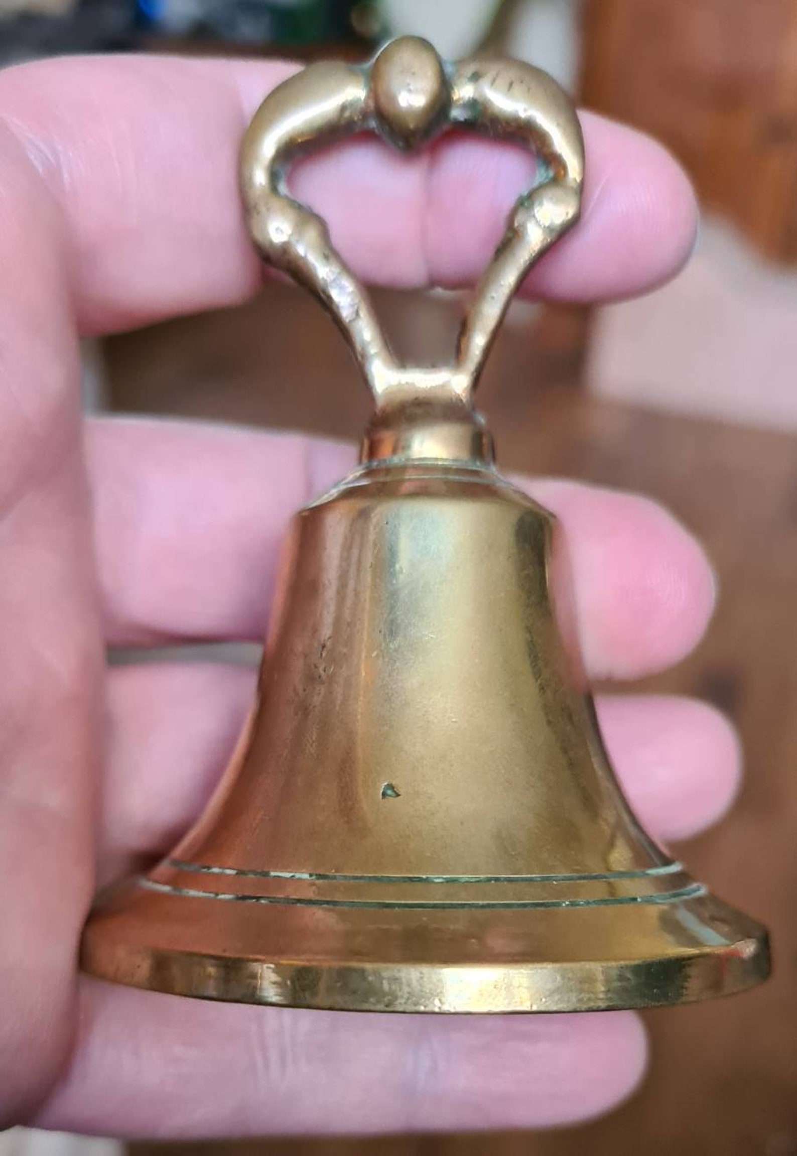 Vintage Brass Bell Bell Summoning Bell Altar Bell Ritual - Etsy UK