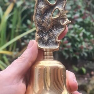 Antique Brass Pan Satyr Altar Bell, Wiccan, Pagan, Witch, Witchcraft - Etsy