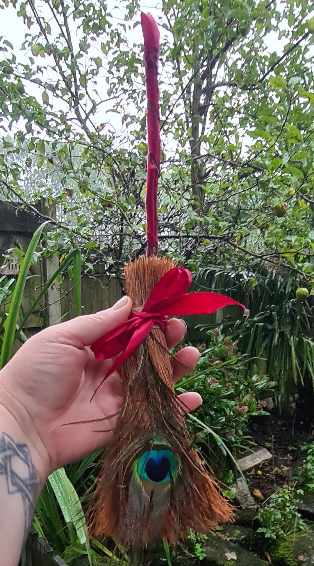 Altar Besom Broom Broomstick, Pagan, Witchcraft, Wiccan, Altar Tool ...