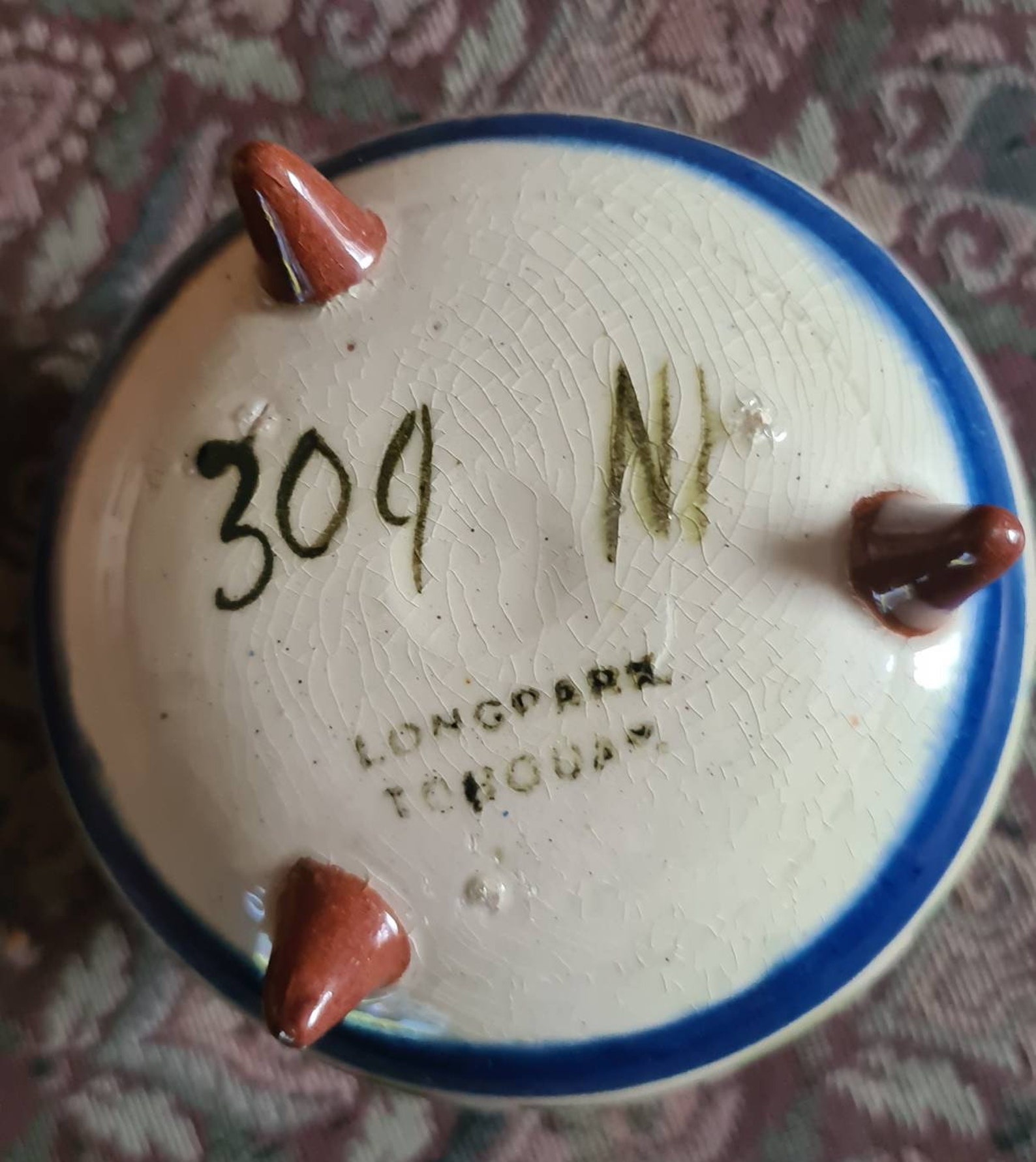 Vintage Motto Ware Longpark Pottery Cauldron Torquay Witches | Etsy UK