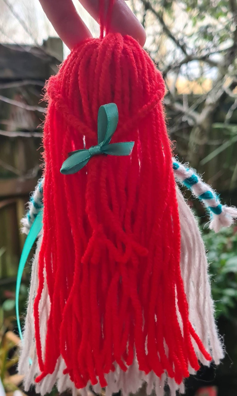 Celtic Goddess Yarn Poppet Doll Witchcraft Pagan Wiccan - Etsy
