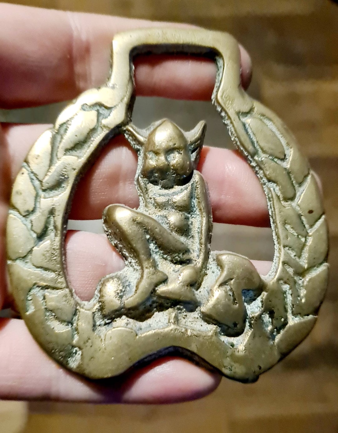 Vintage Pixie Horsebrass Looe Altar Decoration Cornish Piskey, English ...