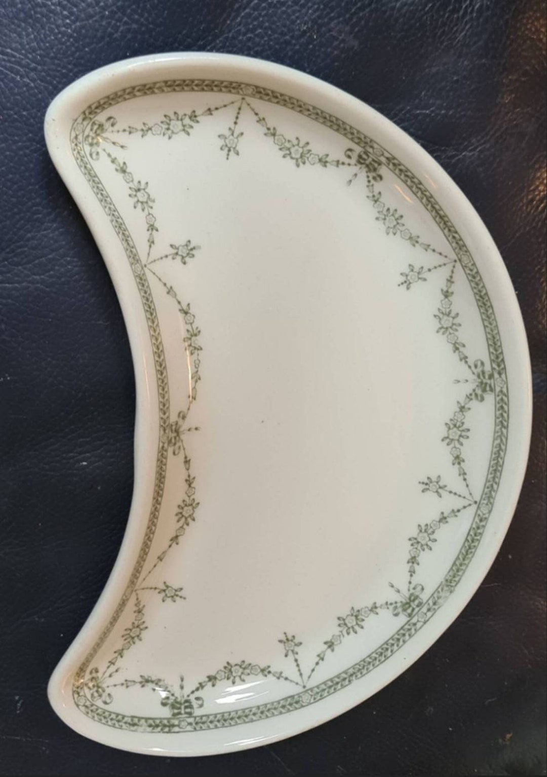Vintage Crescent Moon Plate, Altar Offering Plate, Dunn Bennett ...