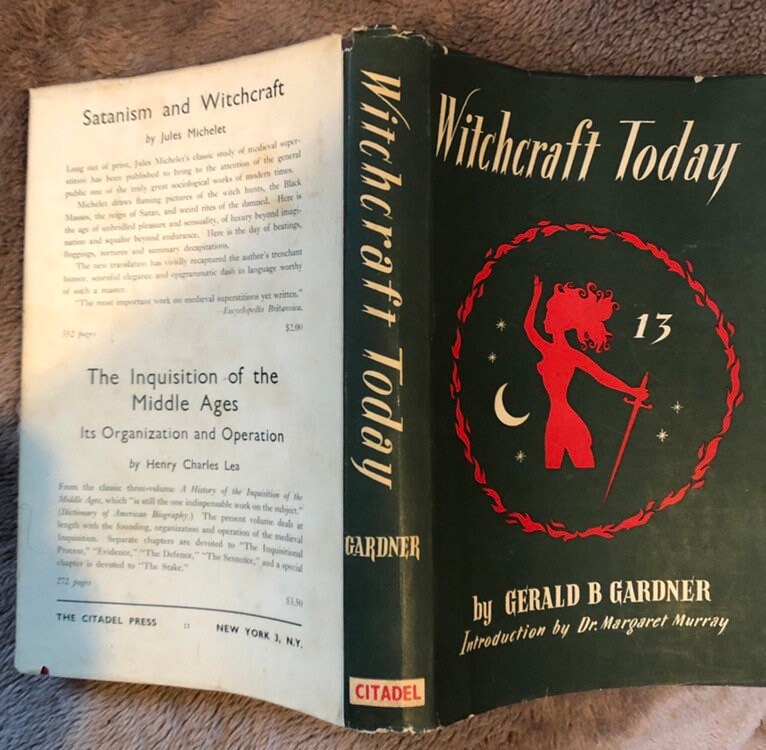Witchcraft Today Gerald Gardner Hard Back First Edition, Occult ...