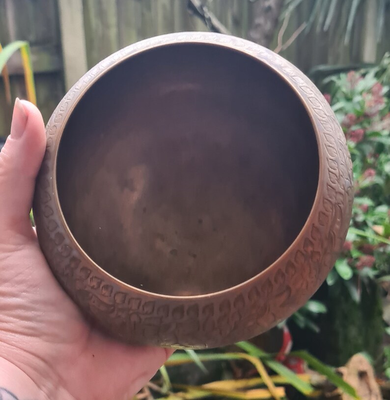 Antique Indian Brass Cauldron, Witches Cauldron, Pagan, Wiccan ...