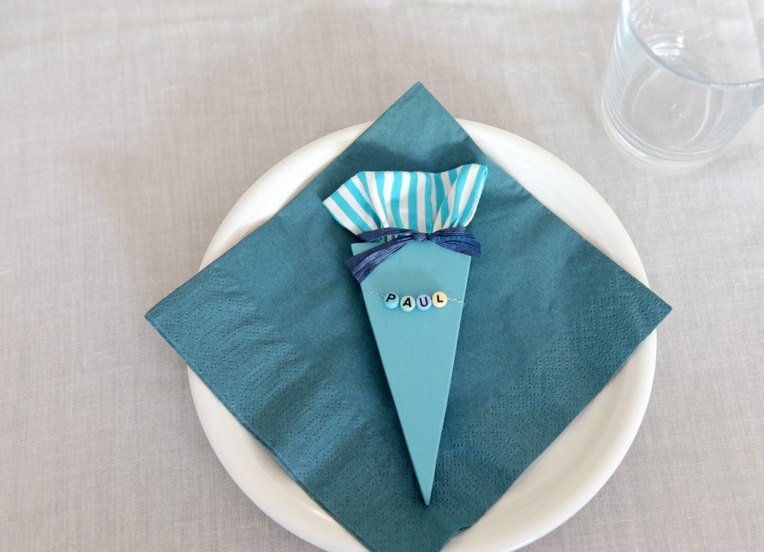 School Cone With Name Back to School Table Decoration School - Etsy