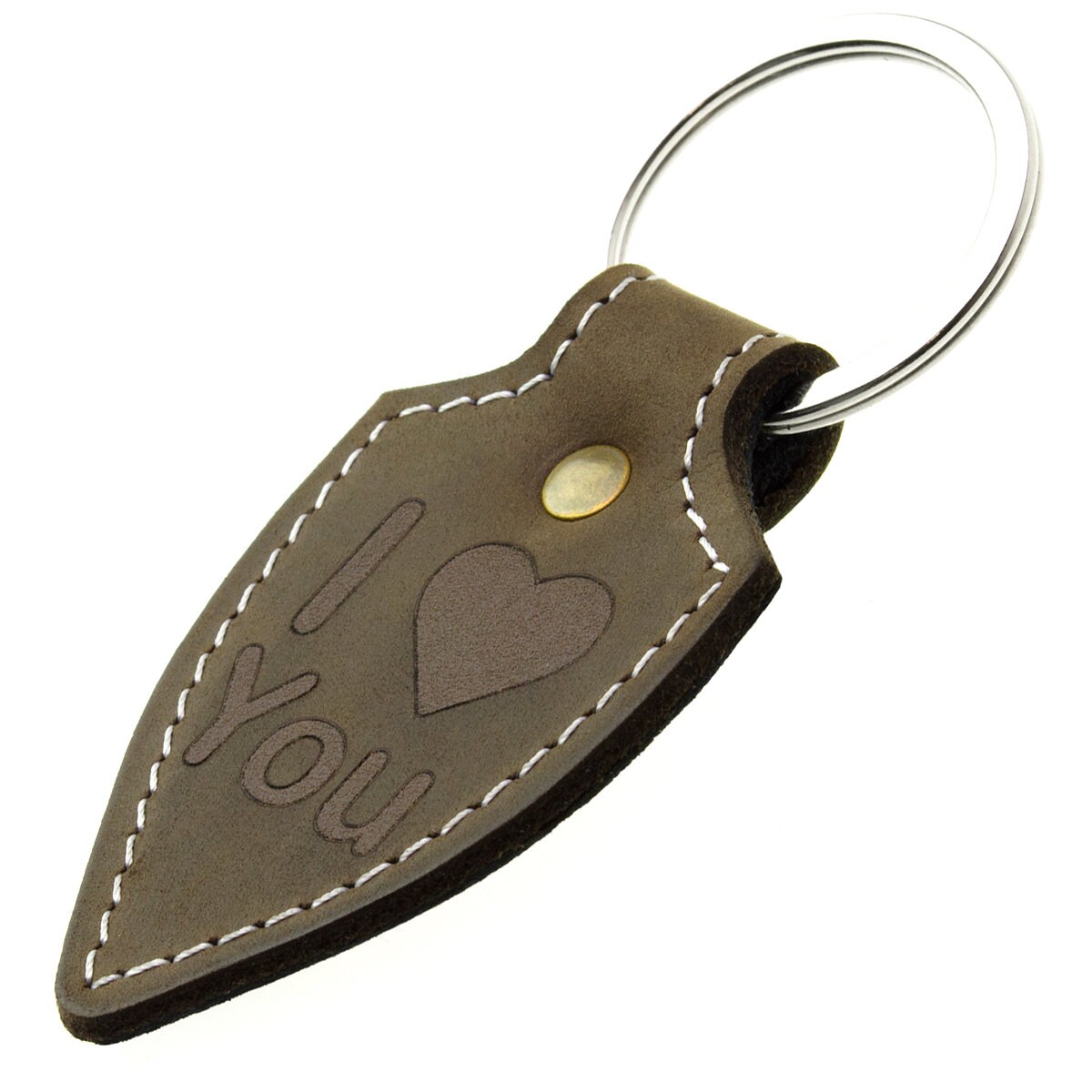 Keychain With Engraving Leather Individual - Etsy Norway