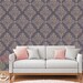 Victorian Wallpaper Damask Removable Wallpaper Mural Self - Etsy