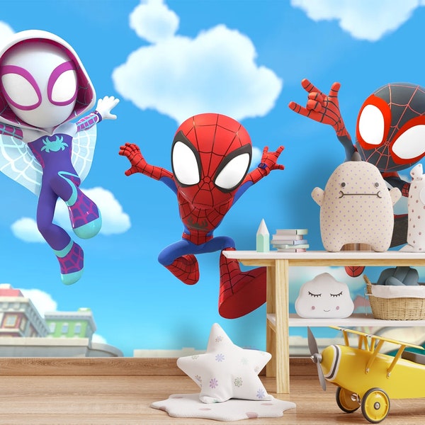 Spidey and His Amazing Friends Bedroom Decor - Etsy