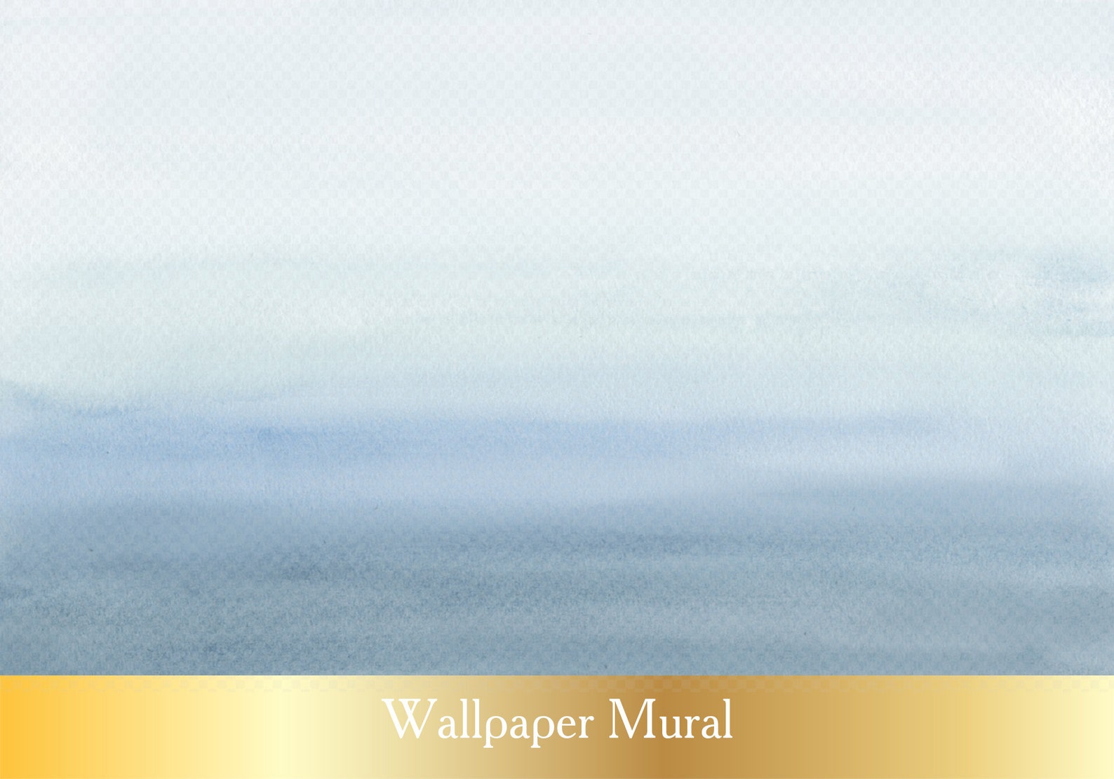 Soft Pastel Blue Ombre Wallpaper Watercolor Wallpaper | Etsy