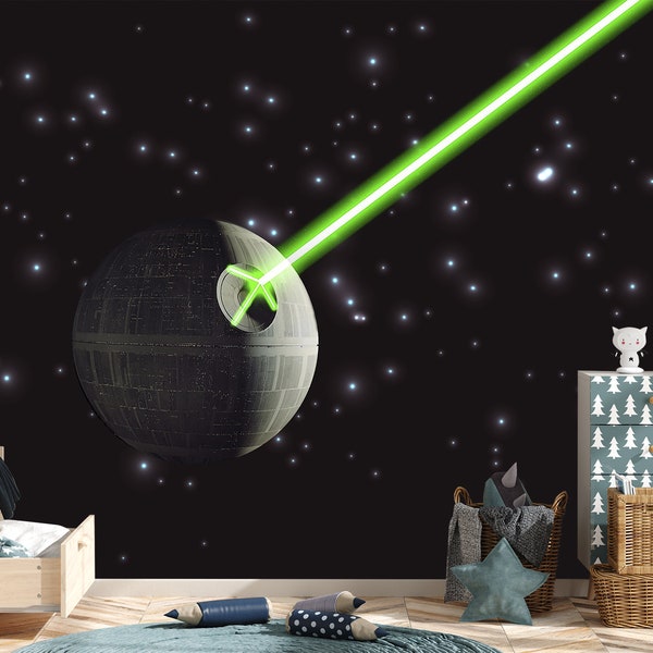 Death Star Mural - Etsy