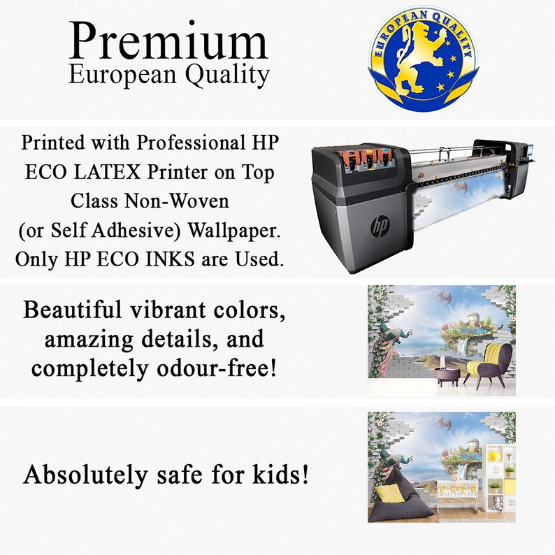 Magic Island Wallpaper Mural. 3d Wall Art. Video Game Mural - Etsy