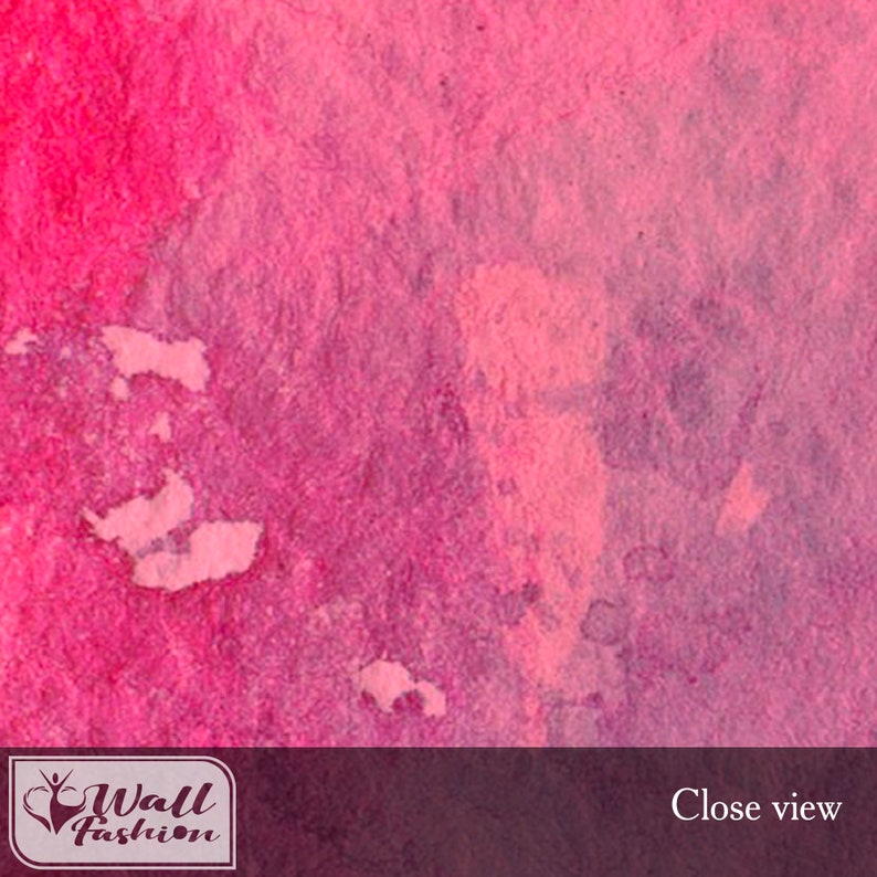 Purple Watercolor Ombre Wallpaper Paint Stains Watercolor | Etsy