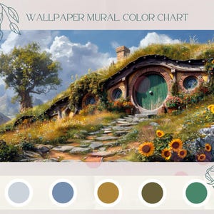 Lord of the Rings Wall Mural Wallpaper Peel and Stick Nursery, Fantasy ...