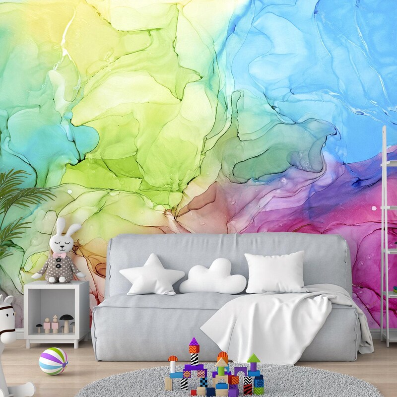 Rainbow Wallpaper - Etsy