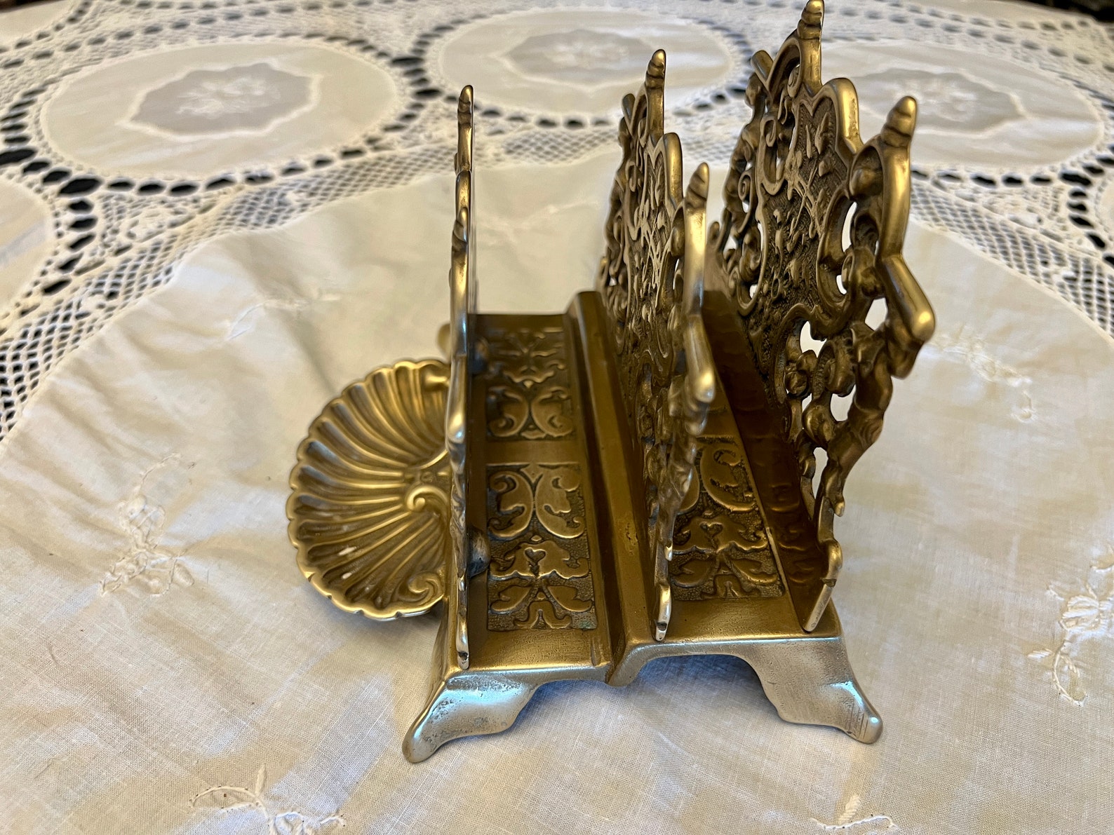 Bronze Paper Holder, Vintage Desk Accessory, Circa 1950s, Art Deco - Etsy