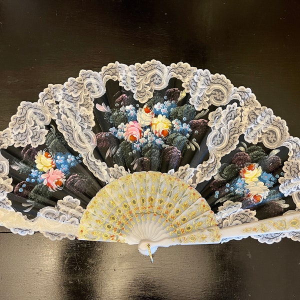 Spanish Hand Fan - Etsy